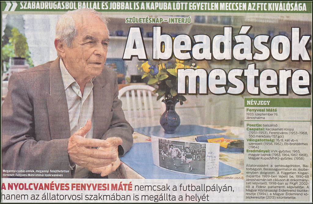 Sportvezetők | Tempó, Fradi!